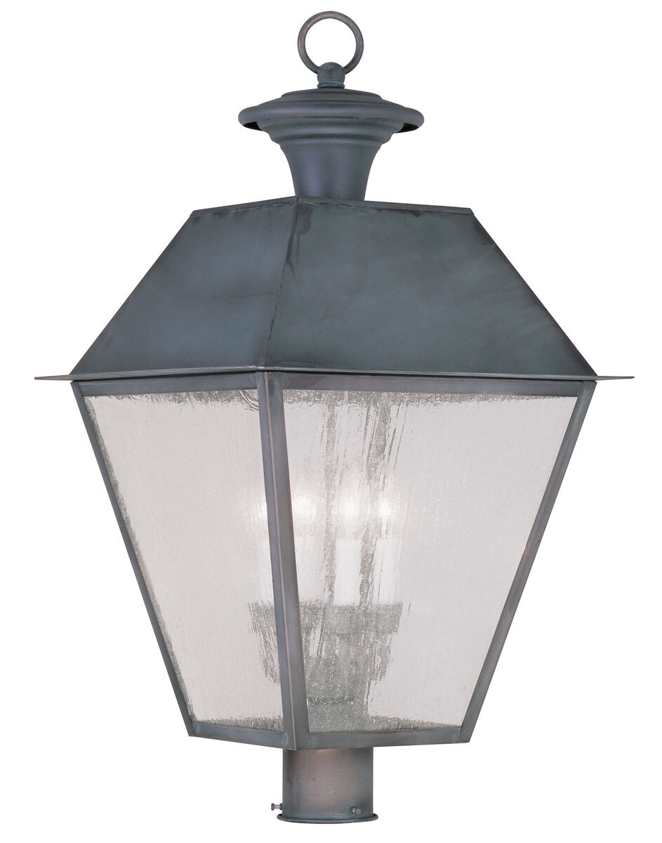 grey lantern lamp