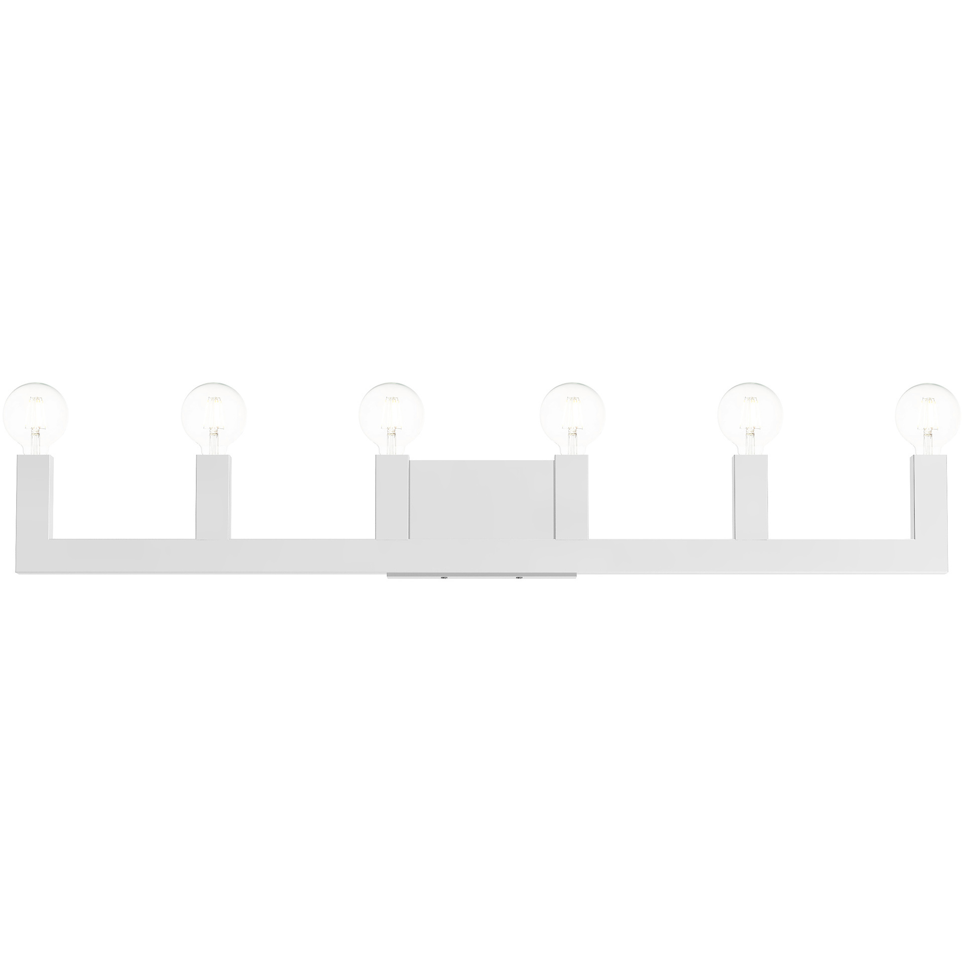 Livex 16815-05 Solna 6 Light 44 inch Polished Chrome Vanity Sconce Wall ...